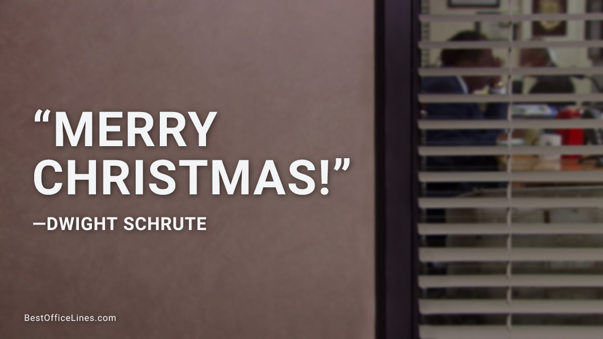 A Benihana Christmas - S3E10 The Office Full Script & Quotes